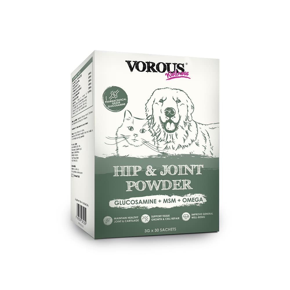 Vorous Wellness Pet Supplements Hip & Joint Powder 3g x 30 | PetMall ...