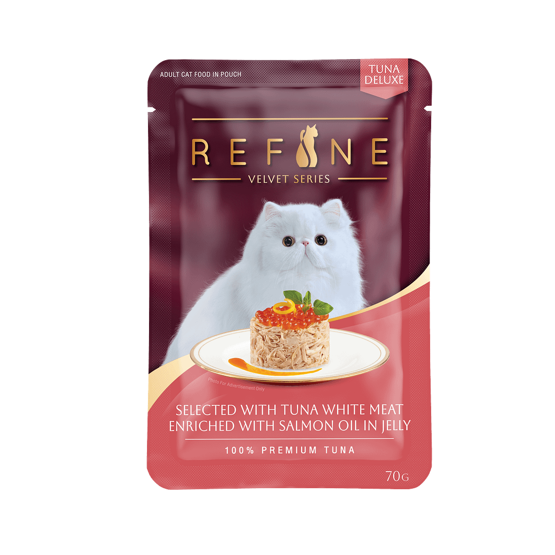 SmartHeart Refine Pouch Adult Cat Food - Tuna Whitemeat Enriched with ...