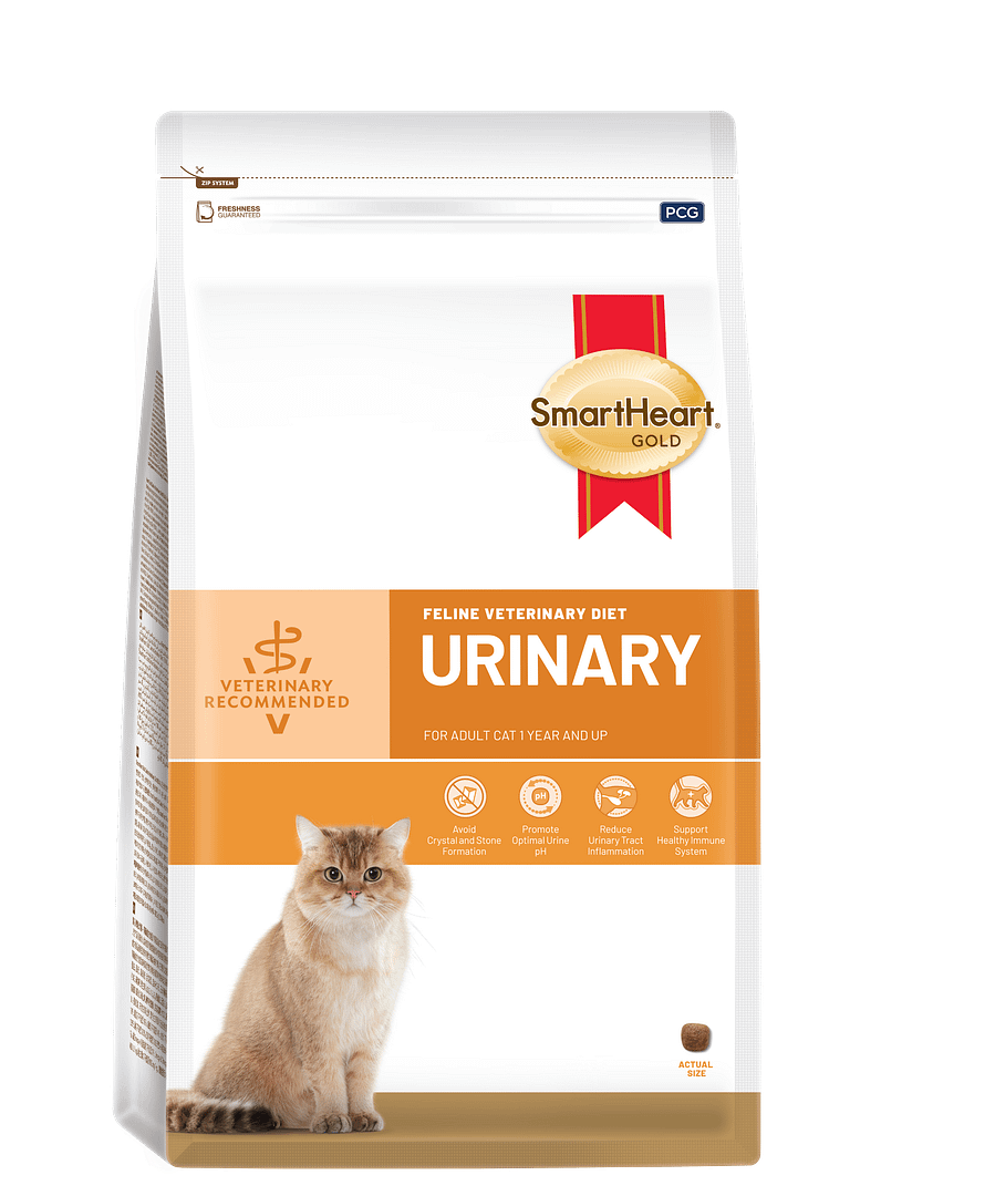 SmartHeart Gold Feline Veterinary Diet - Urinary 1.5kg | PetMall Singapore