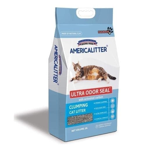 Americalitter – Ultra Odor Seal Clumping Cat Litter 10L | PetMall Singapore