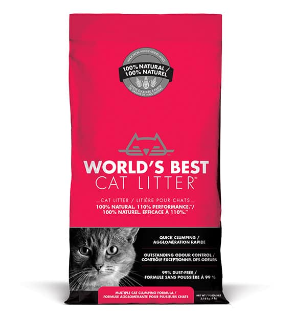 World's Best Multiple Cat Clumping Litter (3 Sizes) | PetMall Singapore