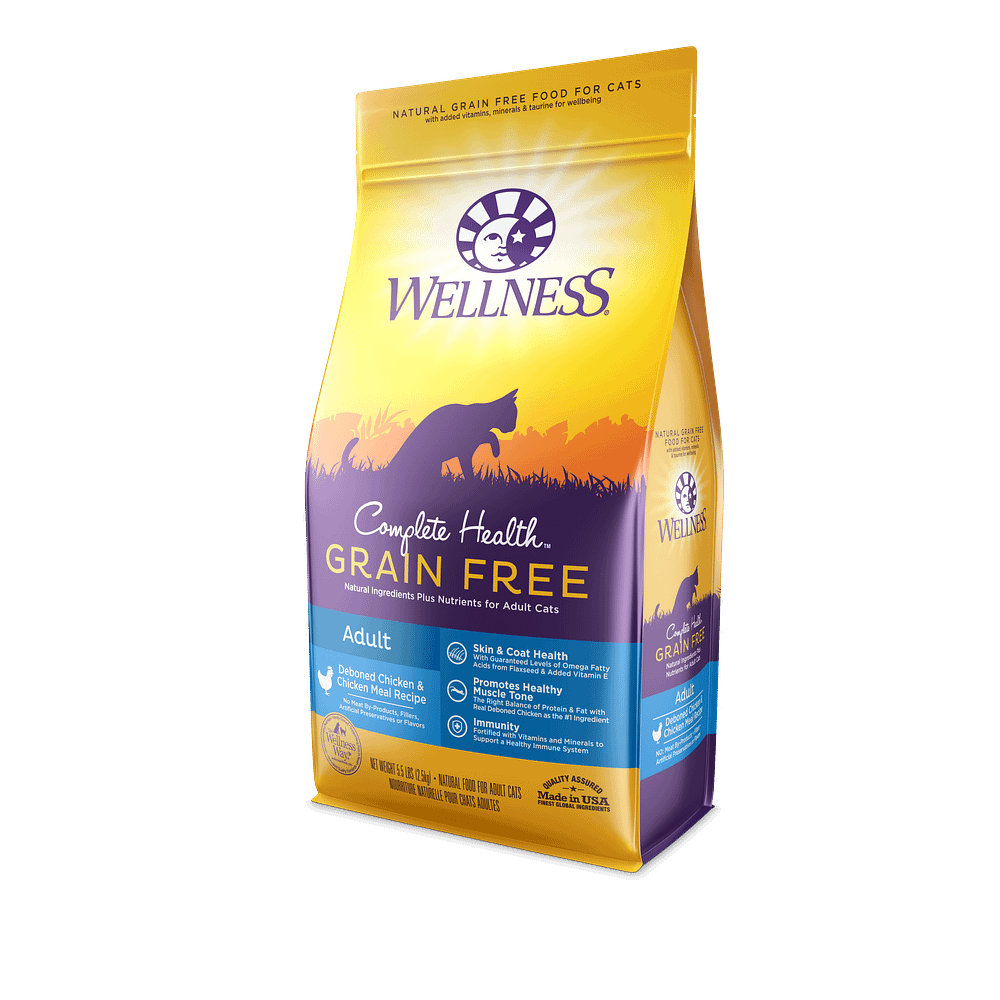 Wellness Complete Health Grain Free Adult: Deboned Chicken & Chicken ...