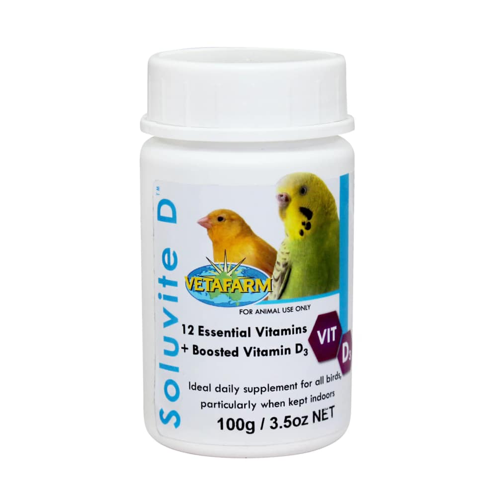 Vetafarm Soluvite D Vitamin Supplement for Birds | PetMall Singapore