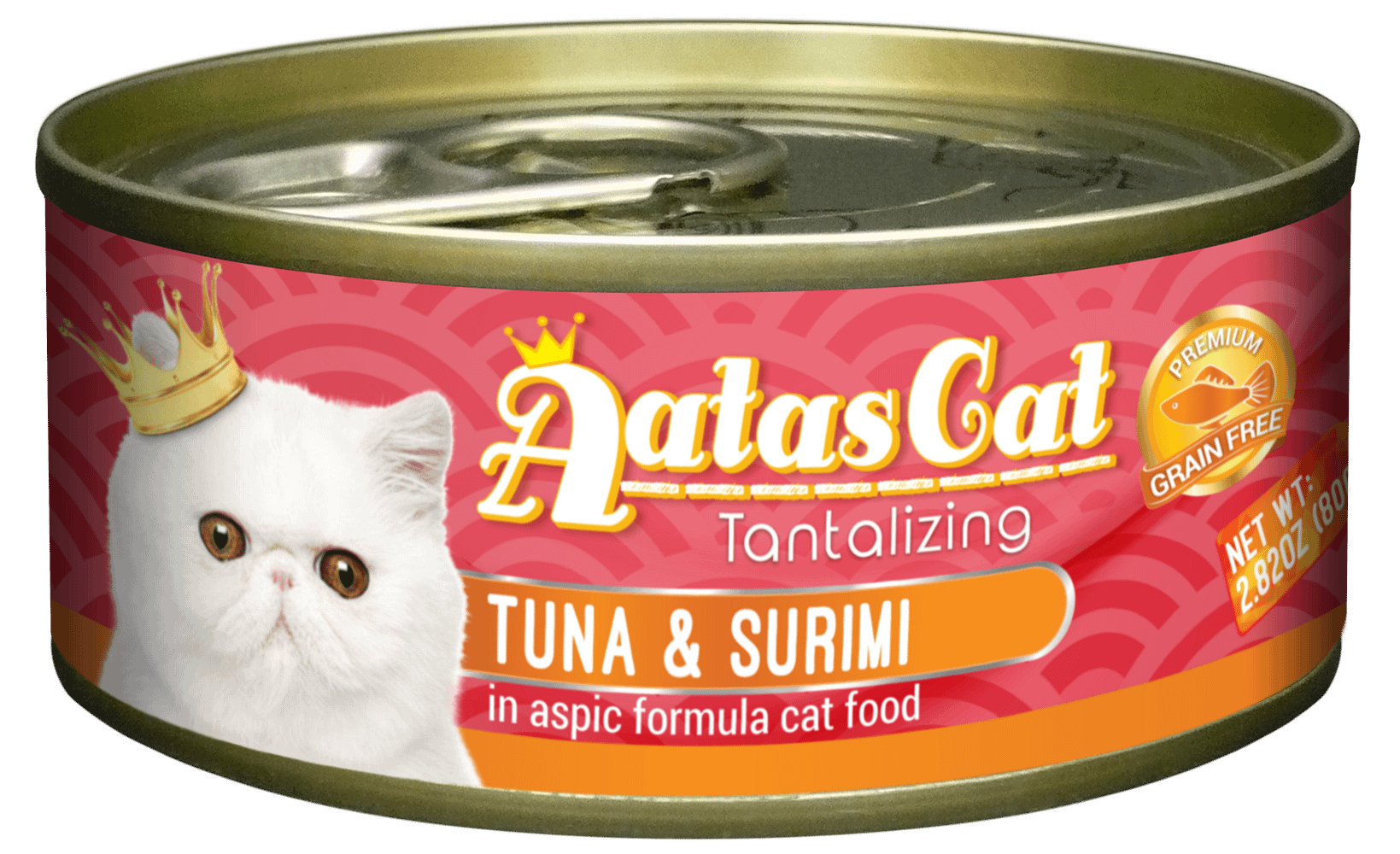 Aatas Cat Tantalizing Tuna & Surimi in Aspic 80g | PetMall Singapore