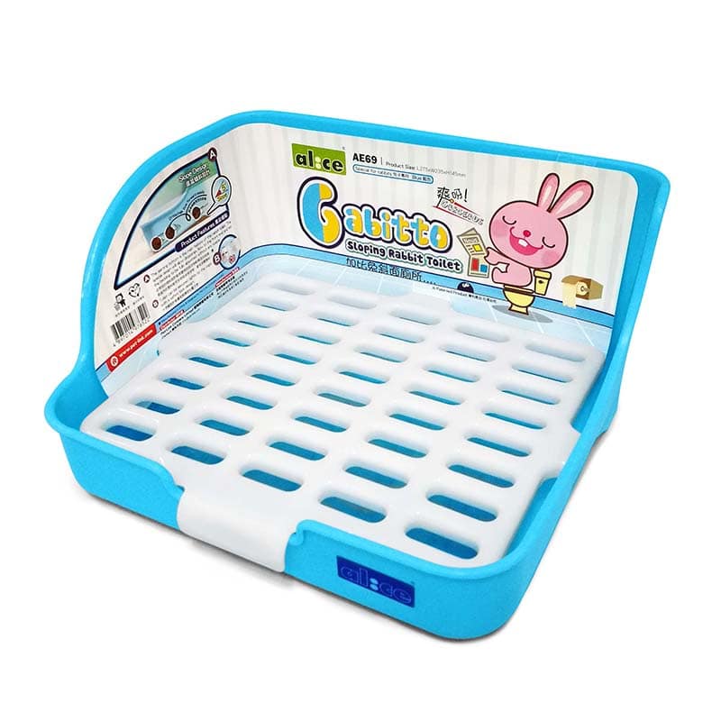 Alice Gabitto Sloping Rabbit Toilet (2 Sizes) | PetMall Singapore