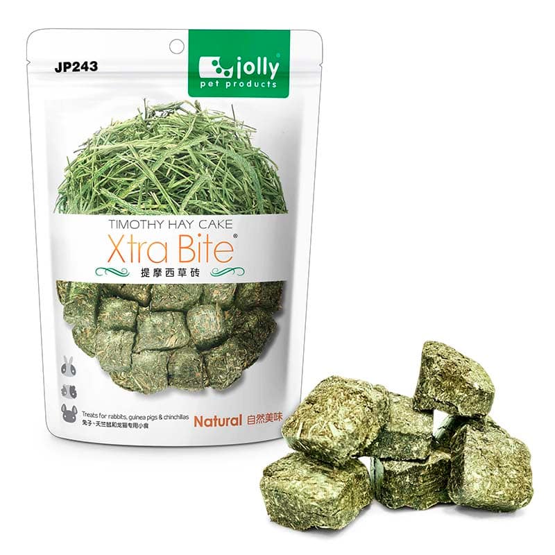Jolly Xtra Bite Timothy Hay Cake for Small Animals 140g | PetMall Singapore