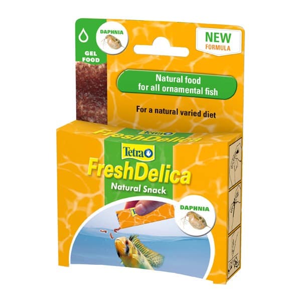 Tetra FreshDelica Daphnia Tropical Fish Food 48g | PetMall Singapore