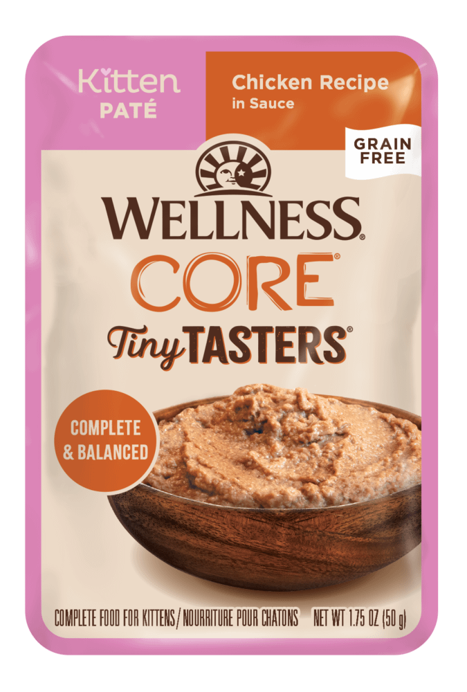 Wellness Core Tiny Tasters Kitten Pate Chicken Wet Cat Food | PetMall ...
