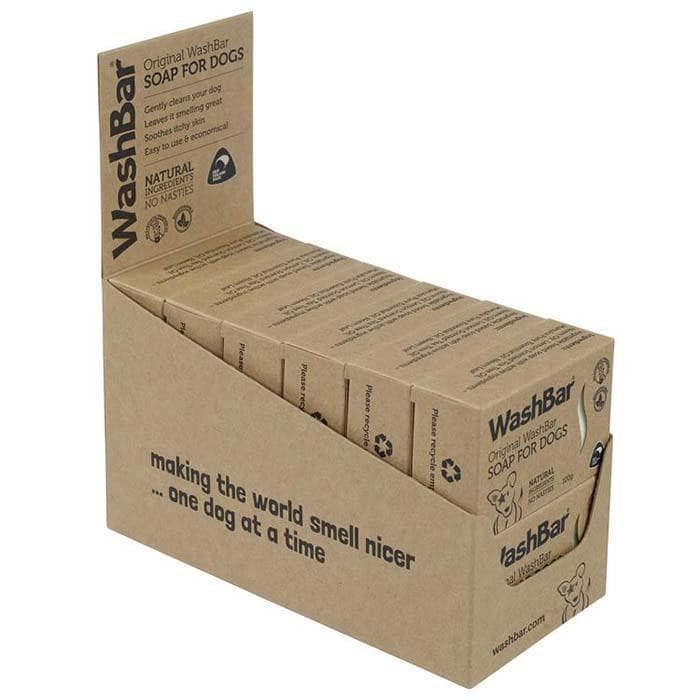Washbar Original WashBar Soap for Dogs 100g Bar (Box of 12) | PetMall Singapore