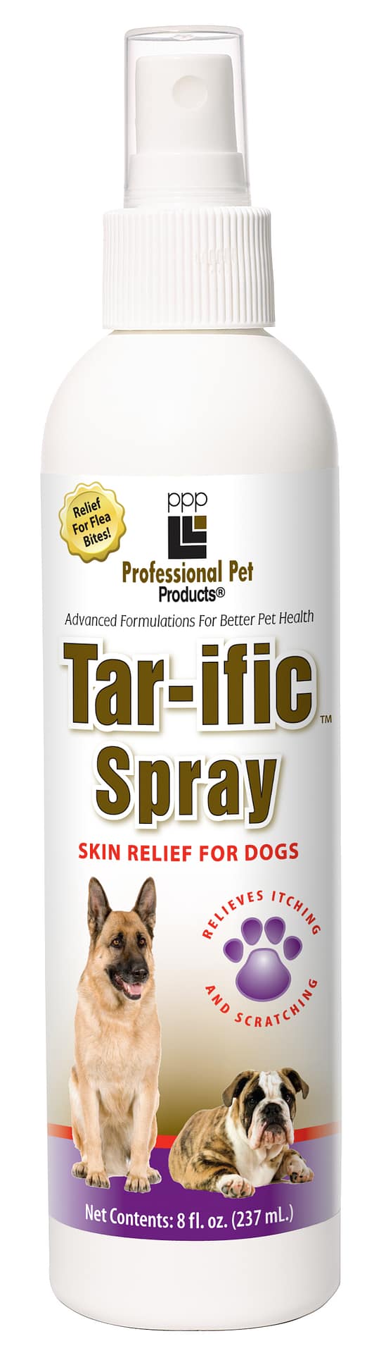 PPP Tar-Ific Skin Relief Spray for Dogs 8oz | PetMall Singapore