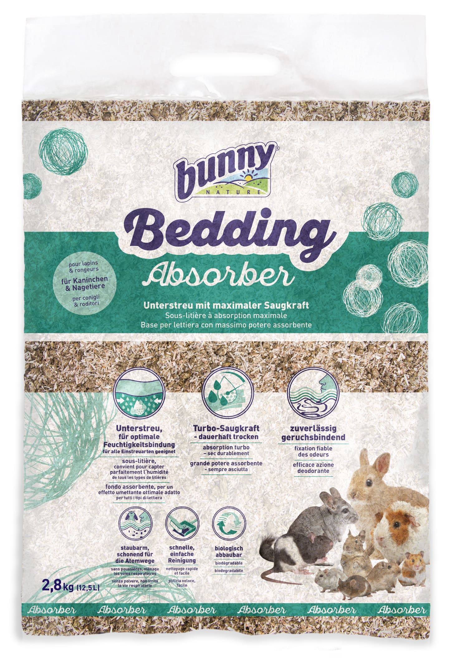 Bunny Nature Bedding Absorber for Small Animals 12.5L | PetMall Singapore